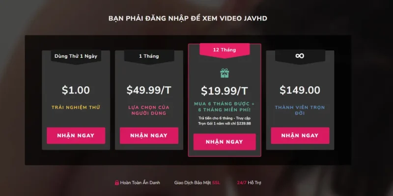 [2024] Tài Khoản JAVHD.COM - Chỉ từ 350K 1 Tháng...